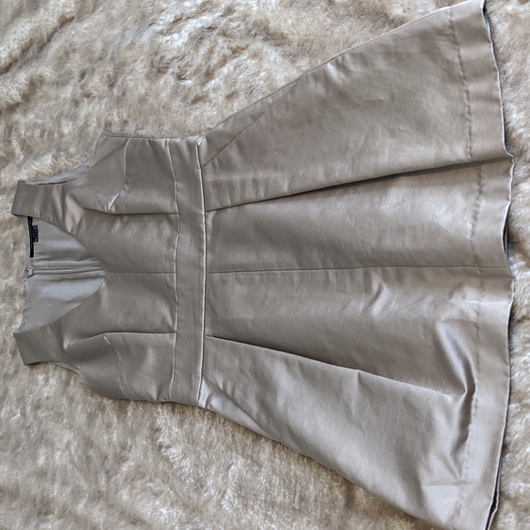French Connection | Dresses | French Connection Gold Dress | Poshmark